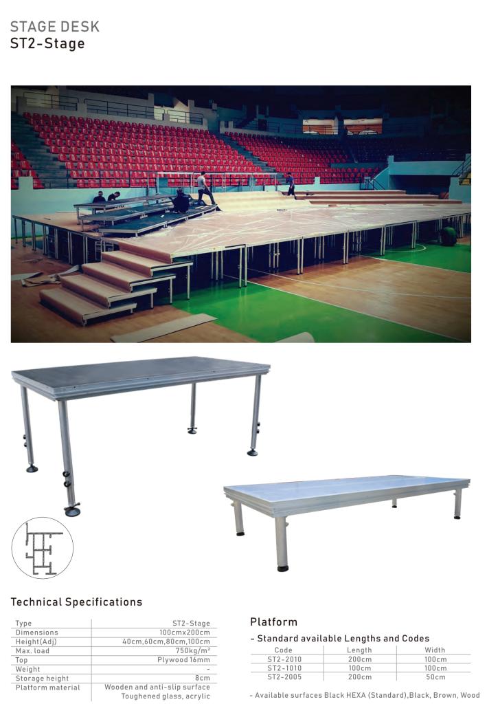 ST2-Stage Decks – TechTeam Co., Ltd.